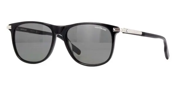 Montblanc Logo-plaque Square-frame Sunglasses