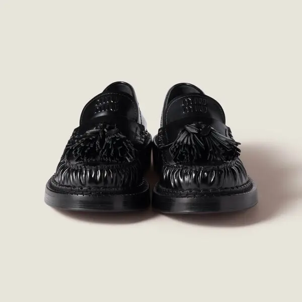 Miu Miu Tassel Detailed Loafers
