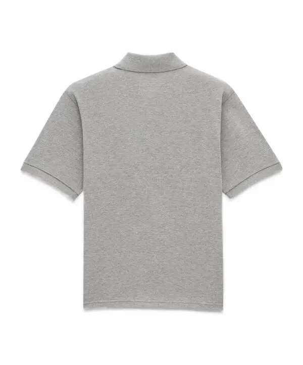 Saint Laurent Logo Embroidered Polo Shirt
