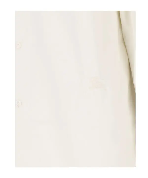 Burberry Equestrian Knight Embroidered Buttoned Shirt