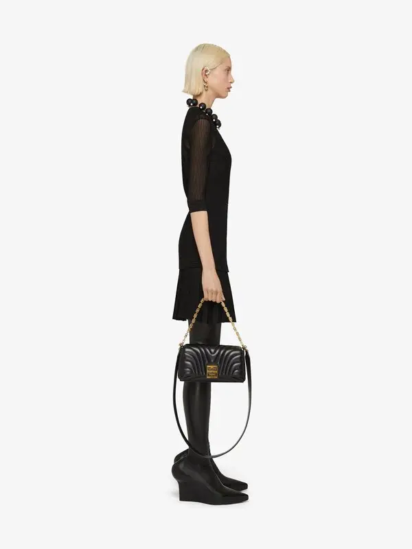 Givenchy V-neck Sheer Mini Dress