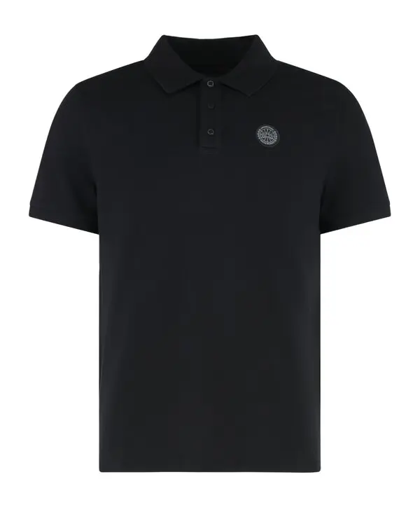 Canada Goose Beckley Logo Patch Polo Shirt - Black
