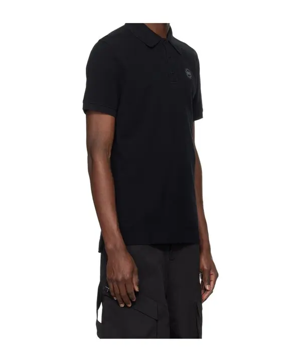Canada Goose Beckley Logo Patch Polo Shirt - Black