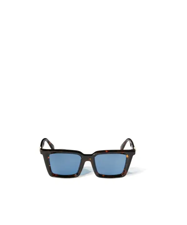 Off-White Dalton Square Frame Sunglasses - Black/yellow