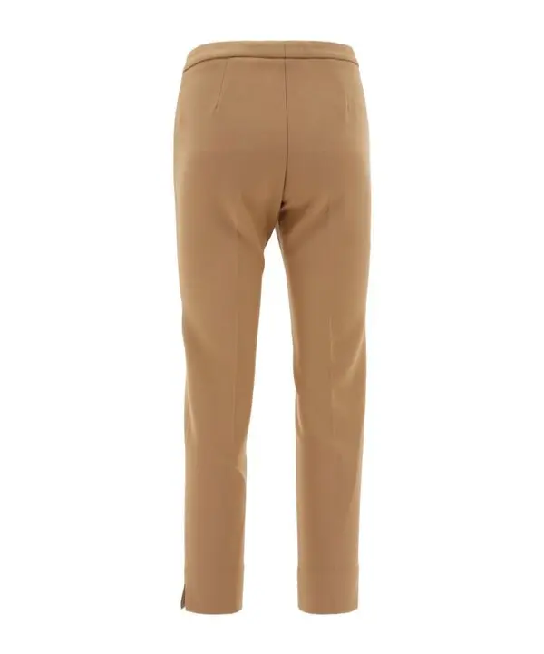 Peserico Cropped Slim Cut Trousers - Brown