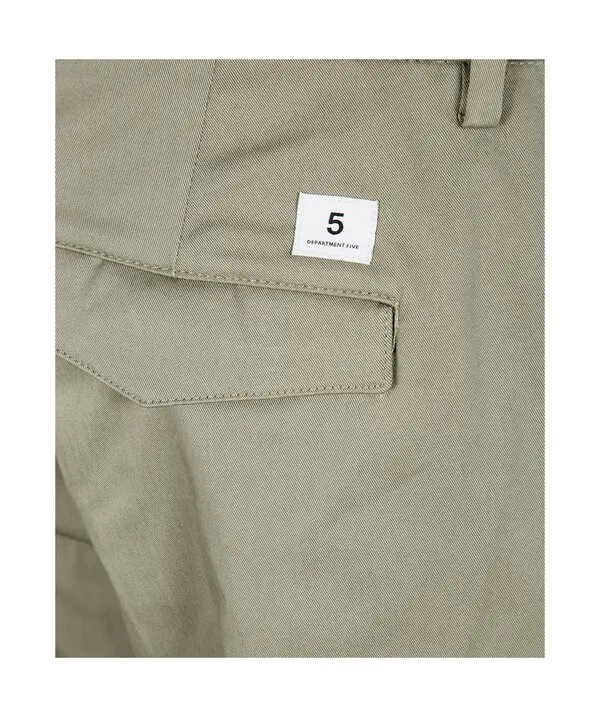 DEPARTMENT 5 Tailored Pressed Crease Trousers - Sage