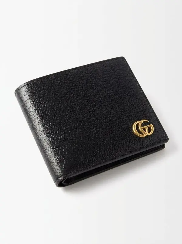 Gucci Marmont Flap Over Wallet - Black