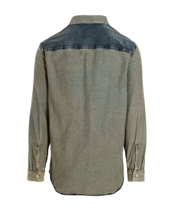 DIESEL® Inside-out Effect Denim Shirt