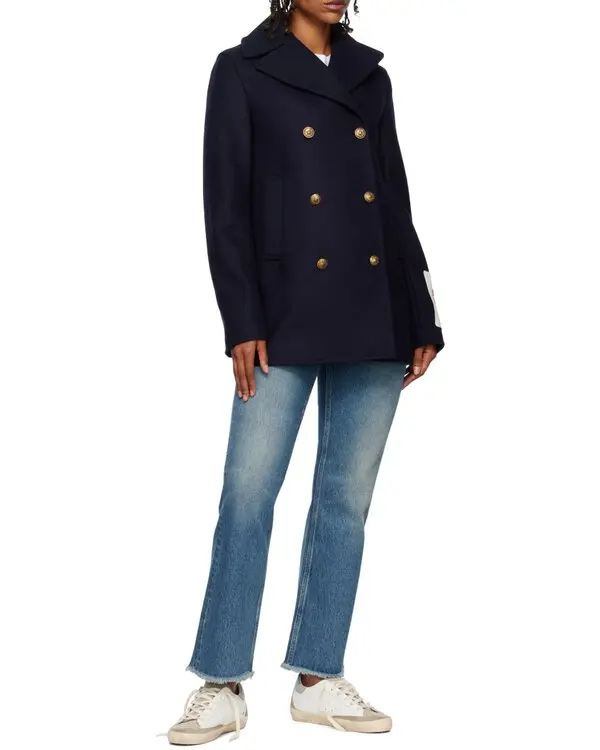 GOLDEN GOOSE Logo Patch Flared Jeans