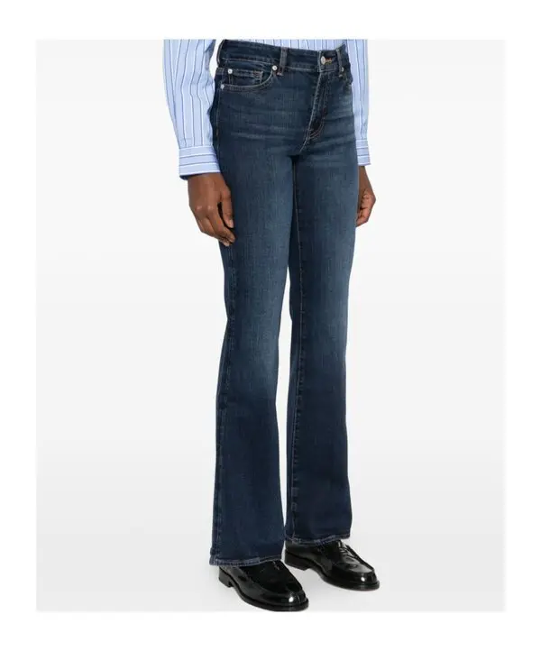 7 For All Mankind Leggy Bootcut Jeans - Blue
