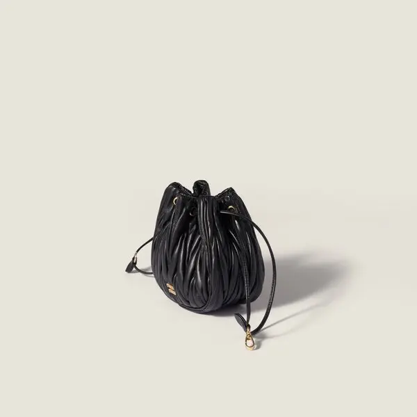 Miu Miu Matelassé Nappa Leather Pouch
