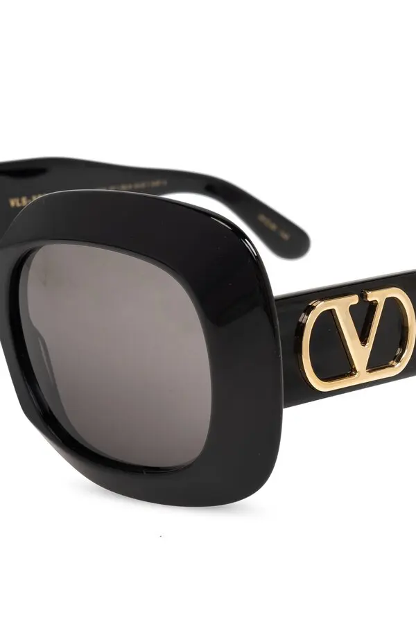 Valentino Garavani Oversized Frame Sunglasses - Black