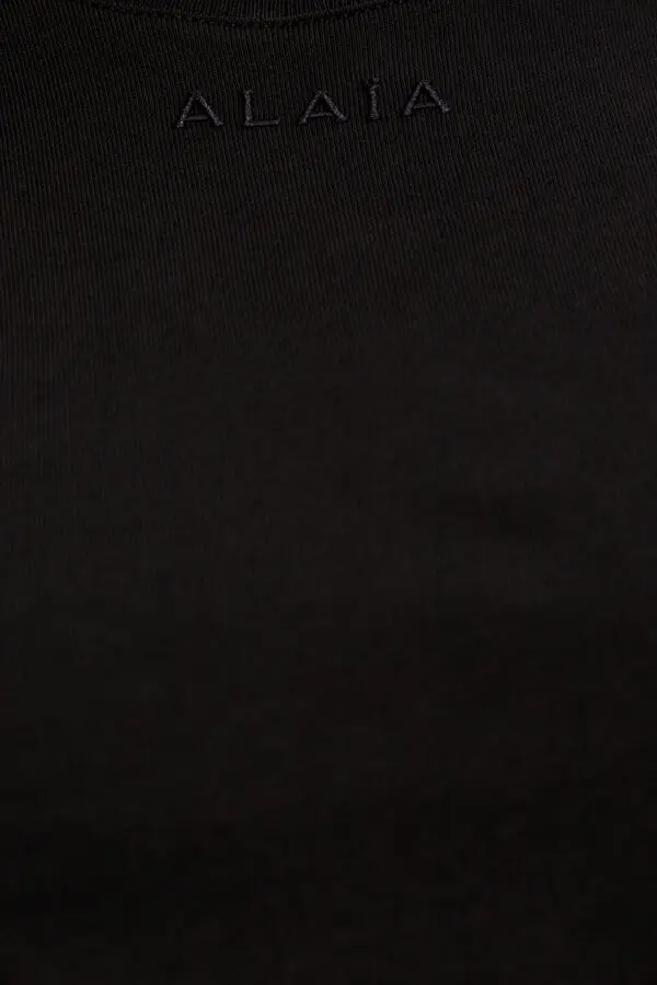 Alaïa Short Sleeve Crewneck T-shirt