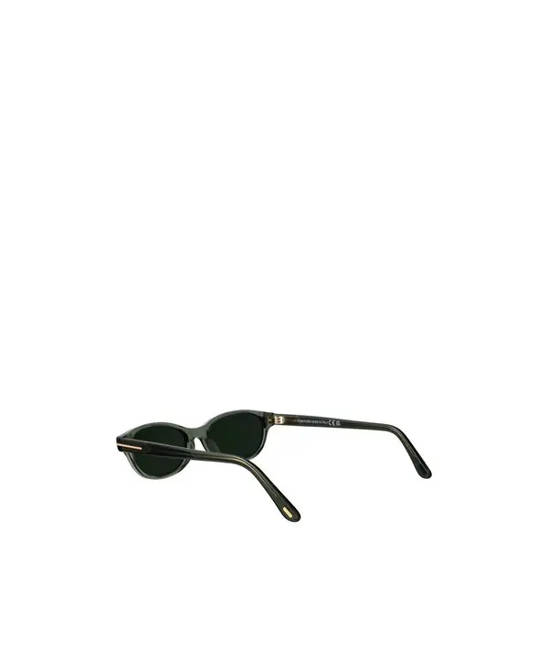 TOM FORD Oval Frame Sunglasses - Green