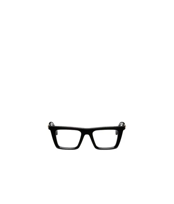 Off-White Rectangular Eyeglasses - Black