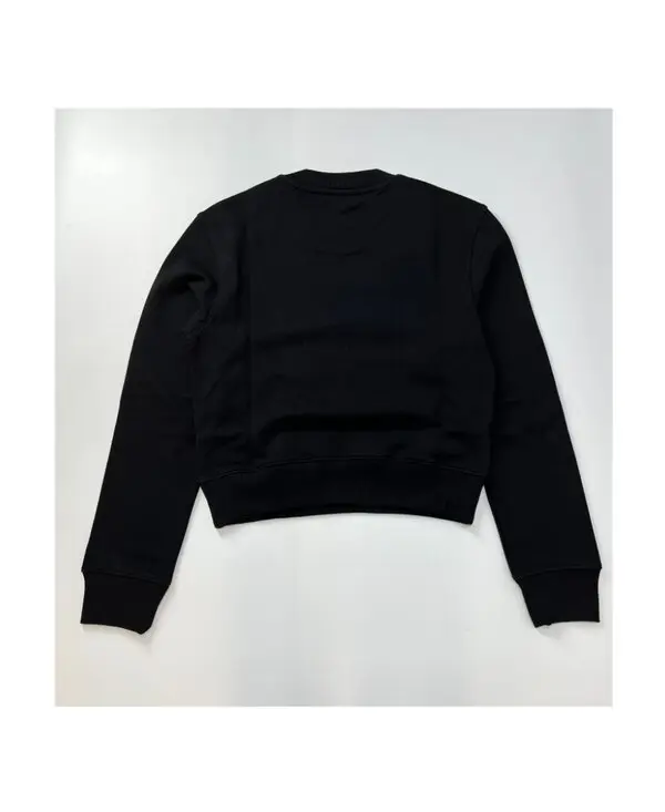 Moschino Graphic Print Crewneck Sweater - Black
