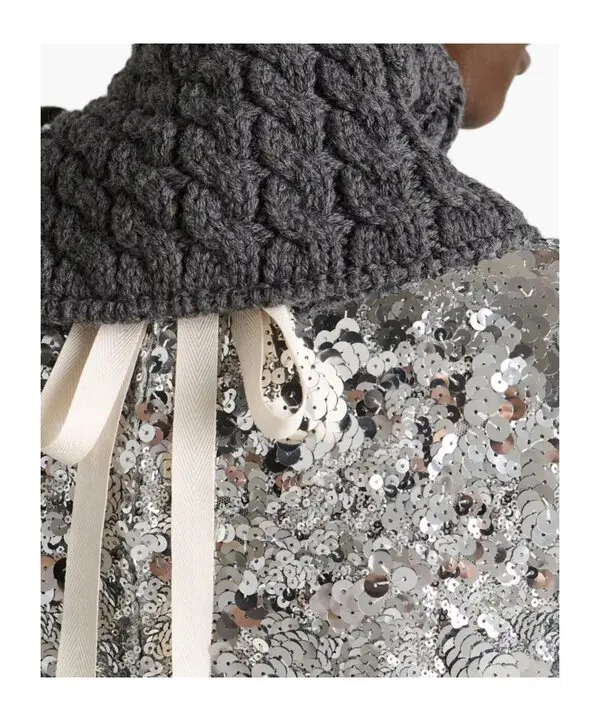 Prada Cable-knit Scarf