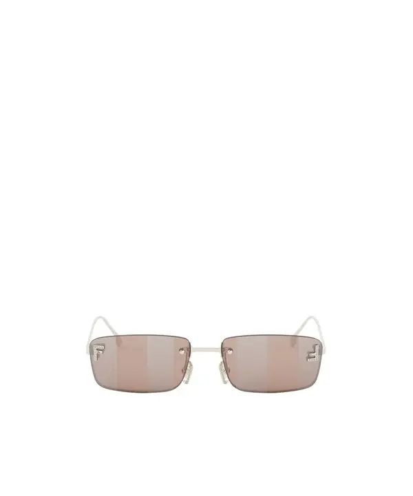 Fendi Rectangle Frame Sunglasses - Oro