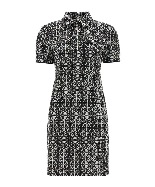 Max Mara Short Sleeve Printed Dress