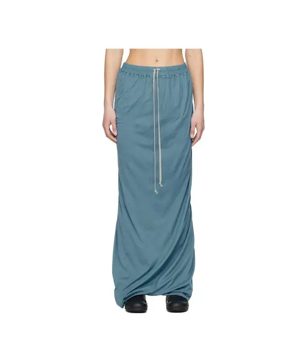 Rick Owens Drawstring Skirt - Toothpaste Color