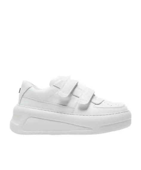 Acne Studios Steffey Friend Velcro Low-top Sneakers - Optical White