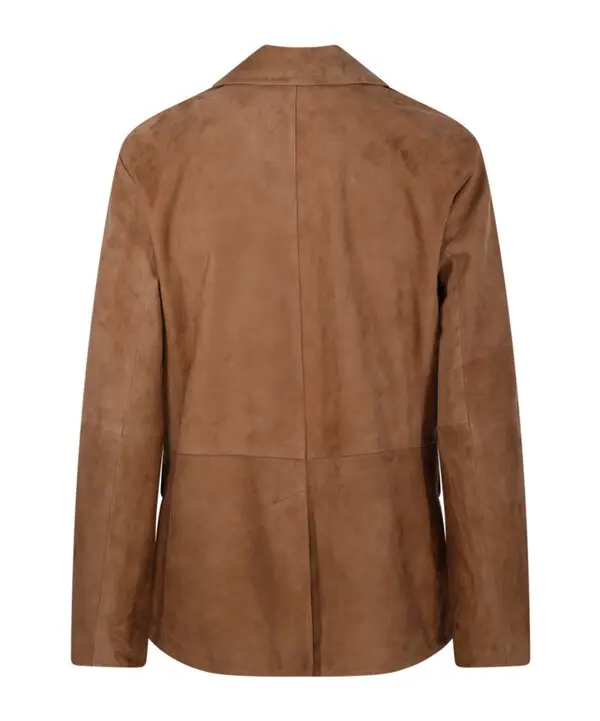 Max Mara Single-breasted Blazer With Notched Lapel