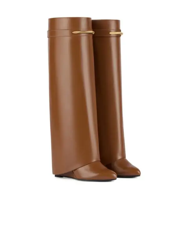 Givenchy Shark Pinch Leather Boots