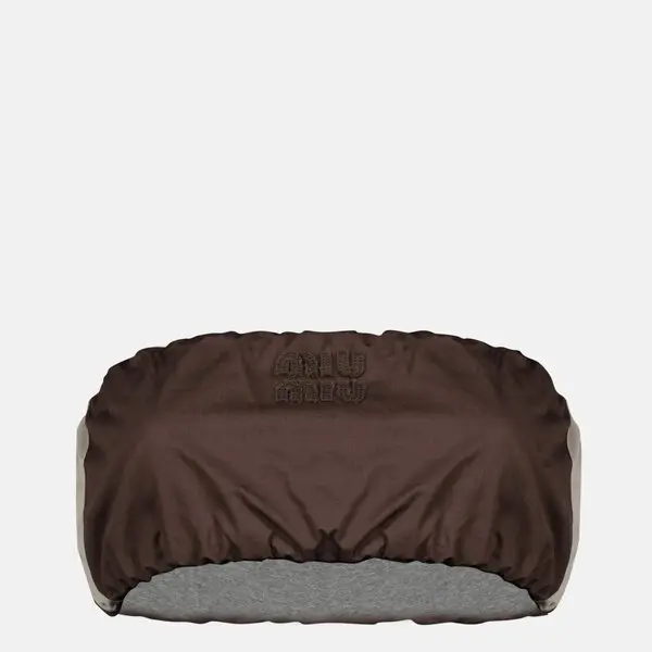 Miu Miu Twill Strapless Bandeau Top - No