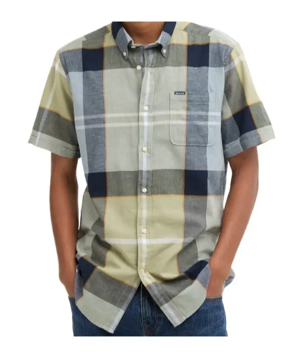 Barbour Doughill Short-sleeve Shirt - Gray