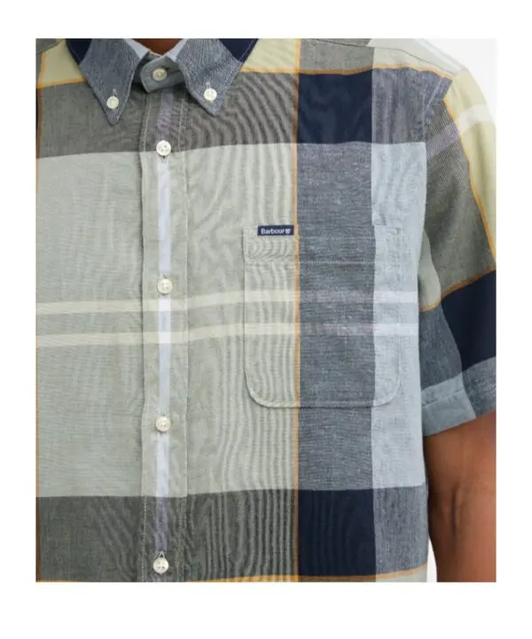Barbour Doughill Short-sleeve Shirt - Gray