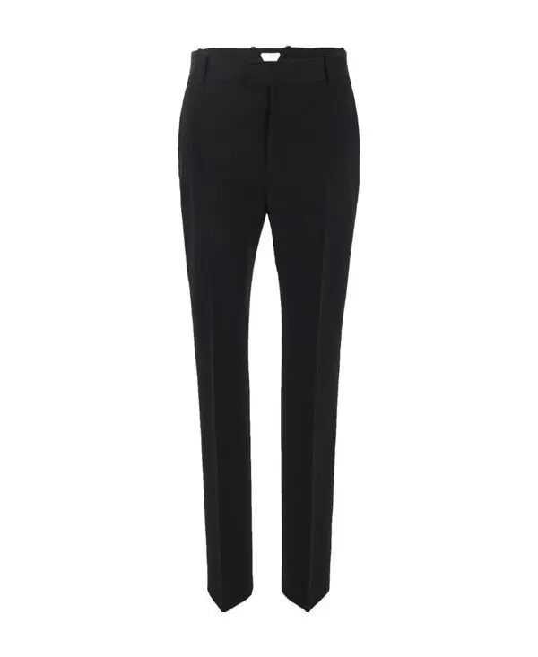 Bottega Veneta Straight Leg Trousers - Black