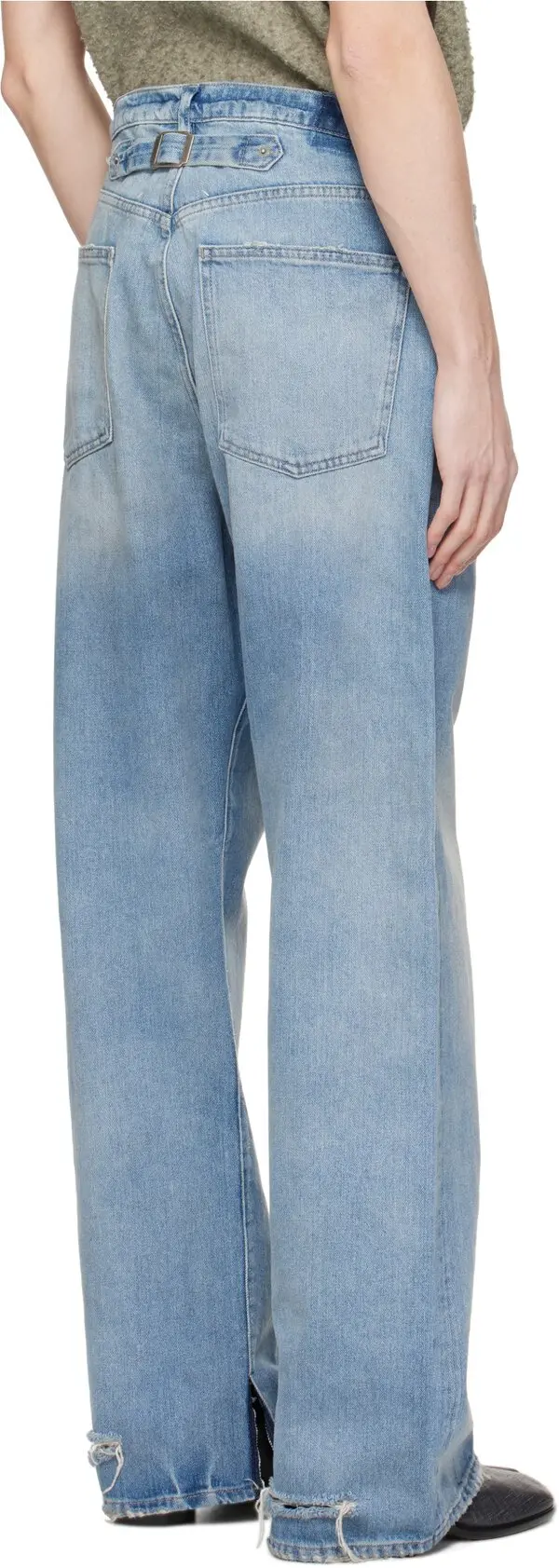 MAISON MARGIELA Buckled Denim Jeans