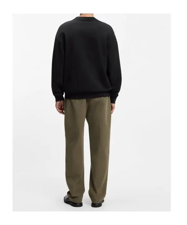 Hugo Boss Logo-appliqu Sweatshirt - Black
