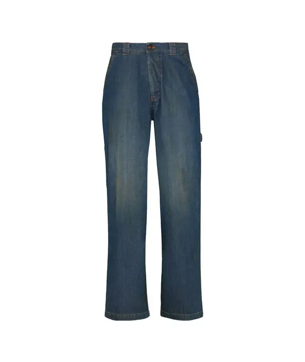 MAISON MARGIELA Wide-leg Jeans - Blue