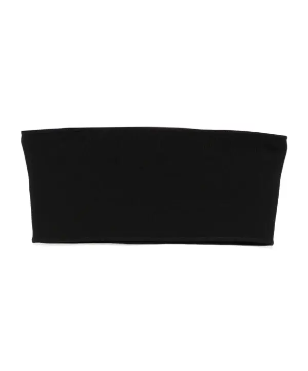 TOTEME Knitted Bandeau - Black