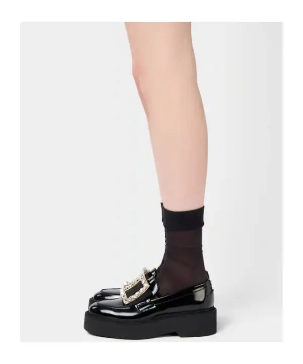 ROGER VIVIER Viv' Rangers Loafers - Black
