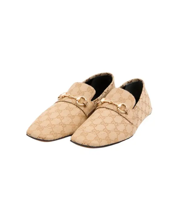 Gucci Horsebit Loafers - Sand-colored