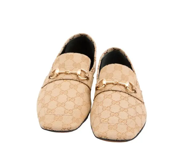 Gucci Horsebit Loafers - Sand-colored