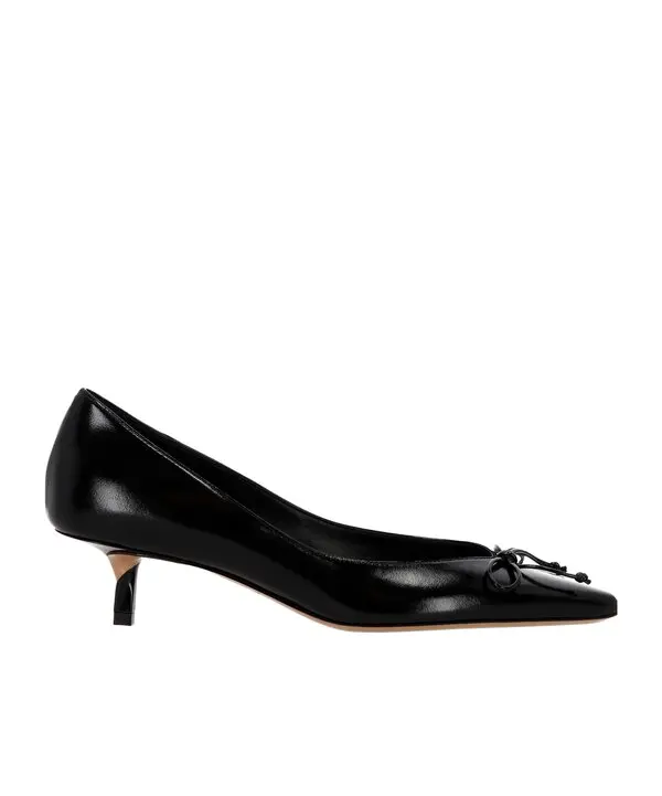 Jacquemus The Tourni Pointed Toe Pumps - Black