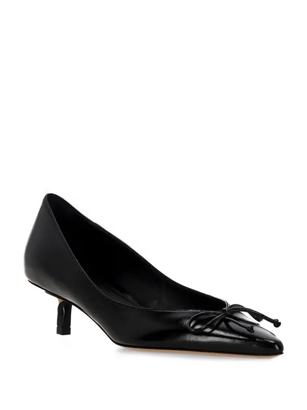 Jacquemus The Tourni Pointed Toe Pumps - Black