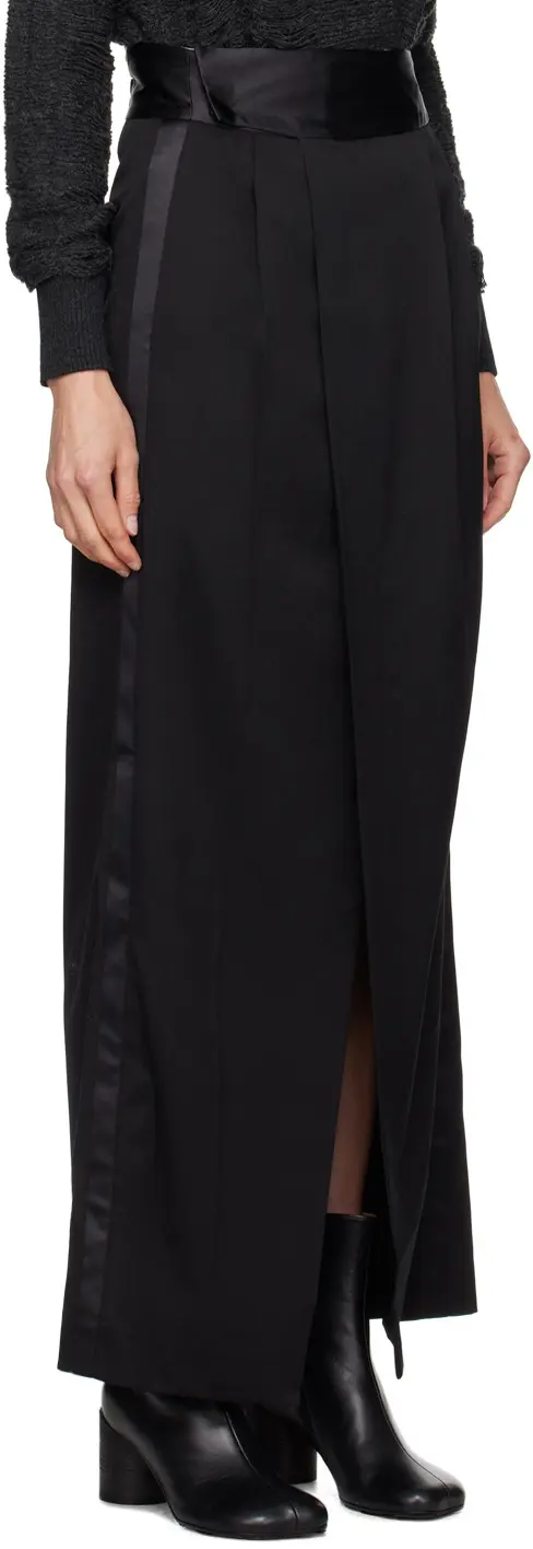 MAISON MARGIELA Pleated Maxi Skirt