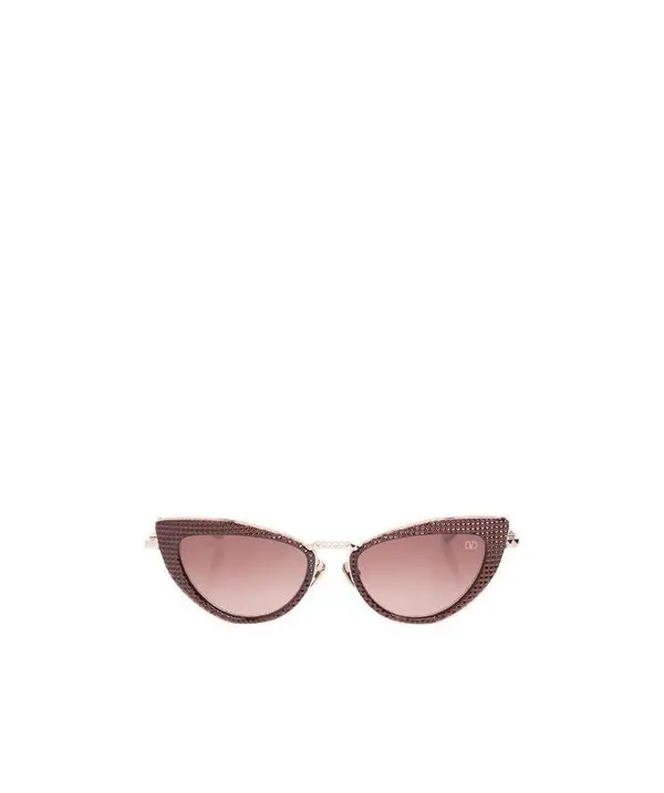 Valentino Garavani Cat Eye Sunglasses - Nude