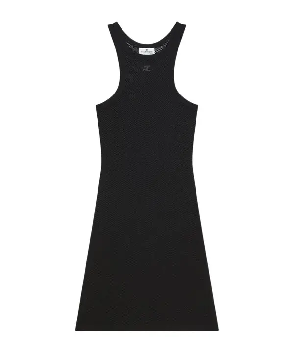 COURREGES Sleeveless A-line Mini Dress