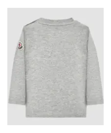 Moncler Logo Patch Long-sleeved Tracksuit Set