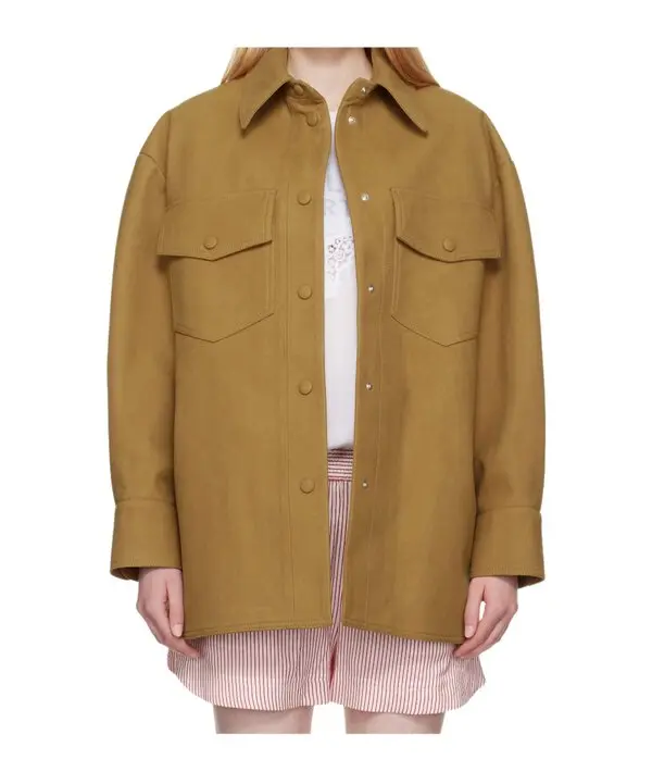 Stella McCartney Faux-suede Overshirt