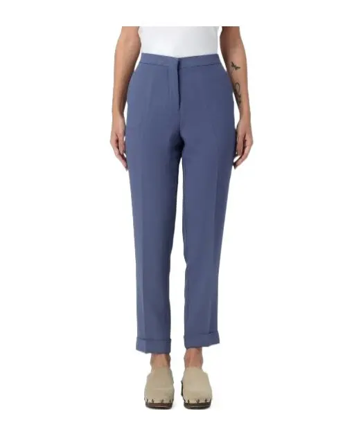 Etro Mid-rise Tailored Cady Cigarette Trousers