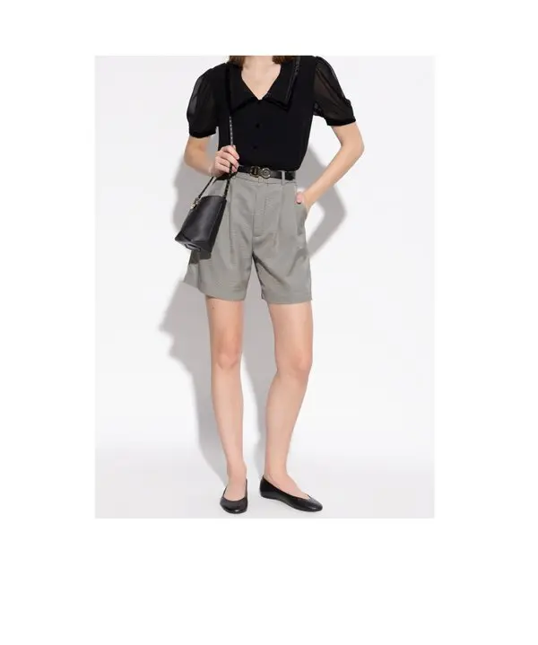 LANVIN Round Toe Ballet Flats