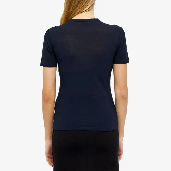 JIL SANDER Logo Printed Crewneck T-shirt