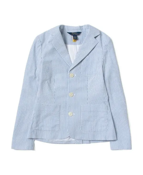 Polo Ralph Lauren Striped Single-breasted Blazer
