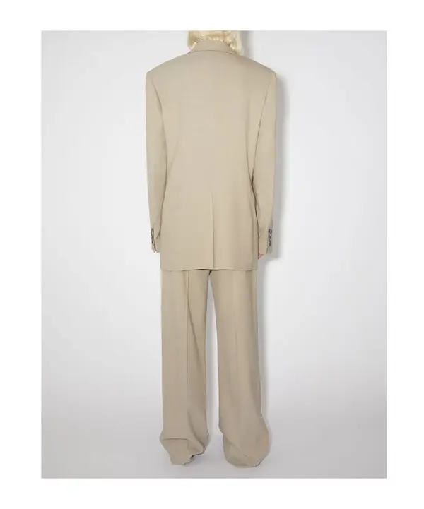 Acne Studios Double-breasted Cotton-blend Blazer